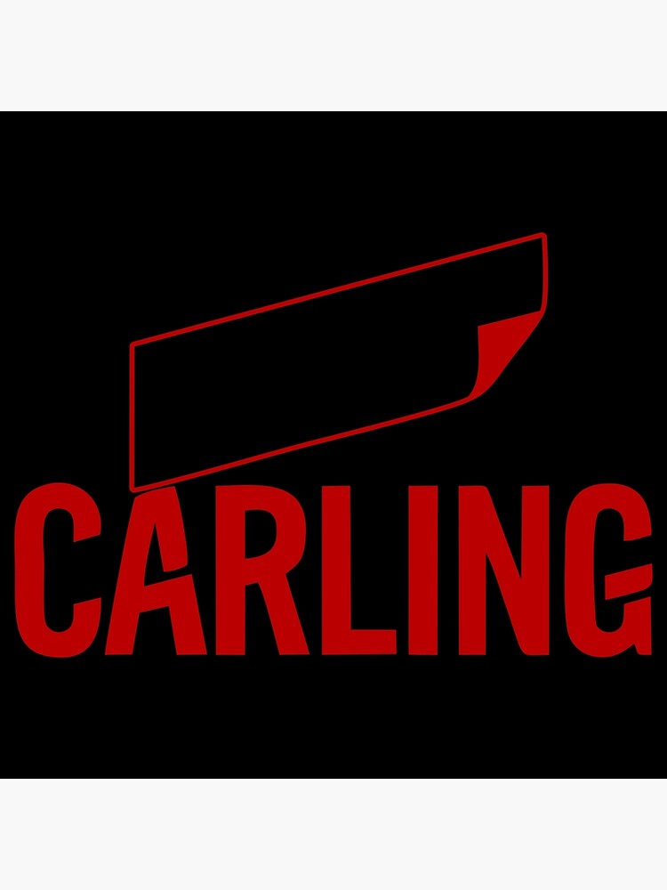 "Amazing Carling Logo" Art Print by najwai | Redbubble