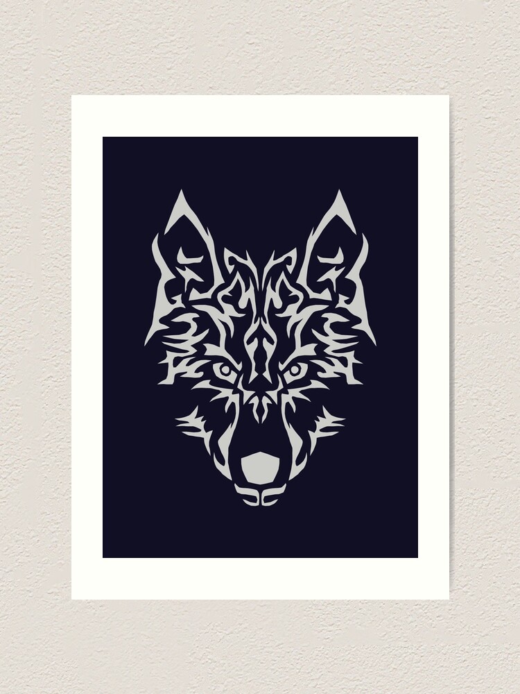 "Silver Wolf" Art Print for Sale by limitlezz | Redbubble