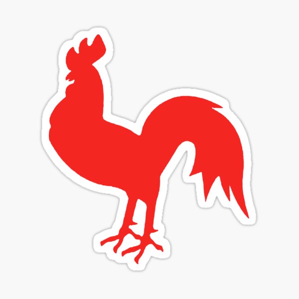 "Chicken food logo Essential" Sticker for Sale by melindadis | Redbubble