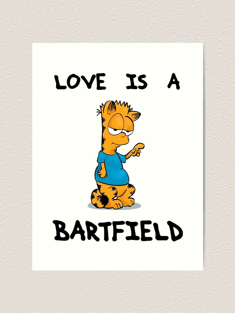 "Bartfield" Art Print by ActualLiam | Redbubble