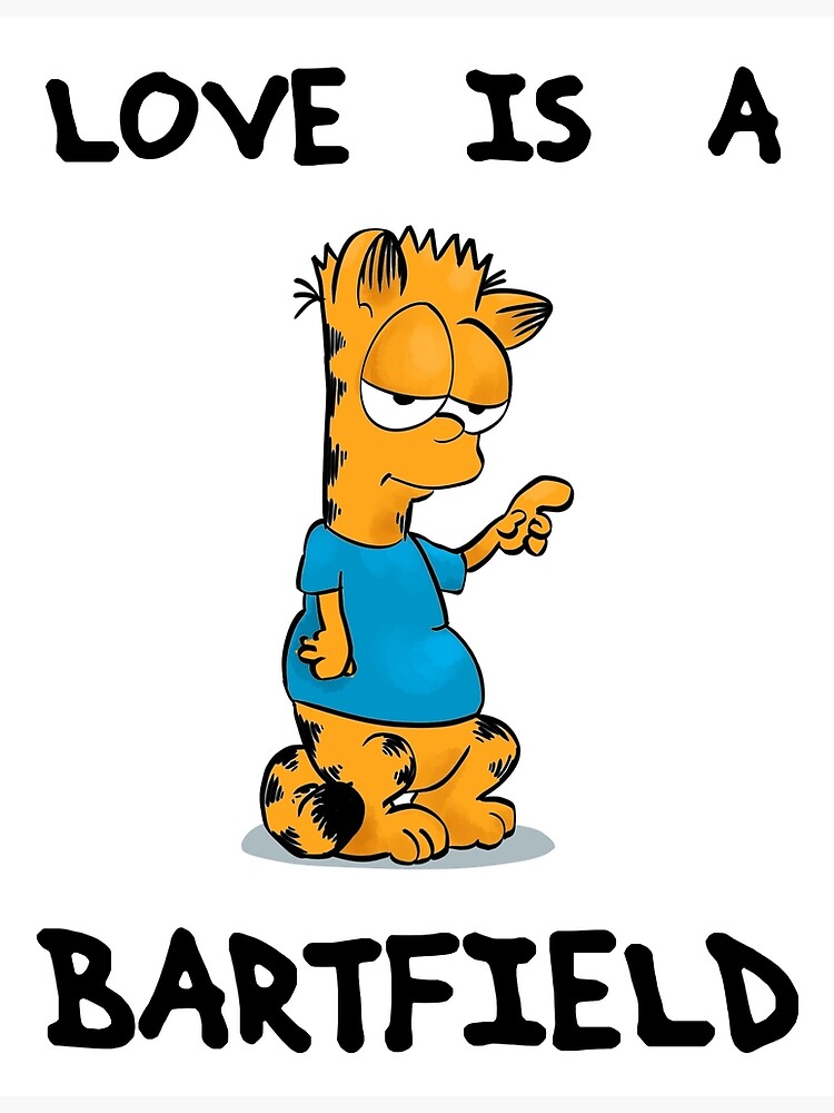 "Bartfield" Art Print by ActualLiam | Redbubble