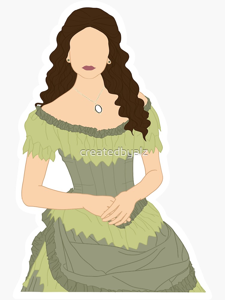"Katherine pierce" Sticker by createdbyalz | Redbubble