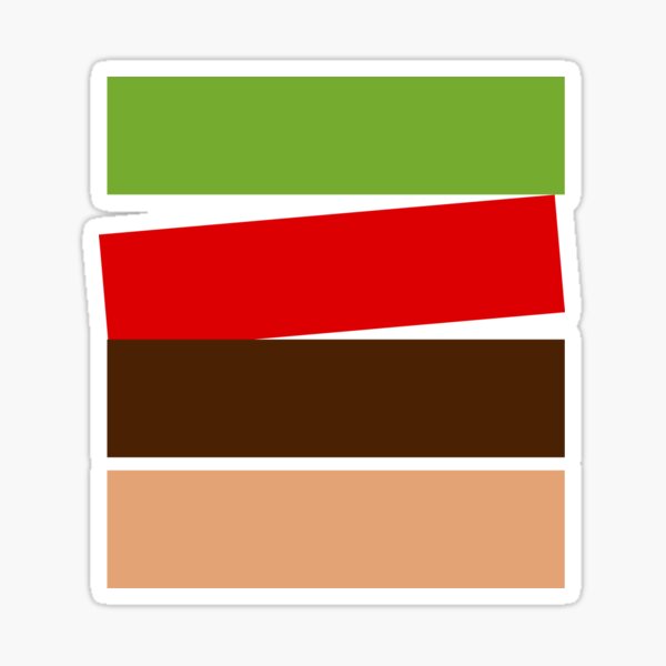 "Burger King Whopper" Sticker by Timena | Redbubble