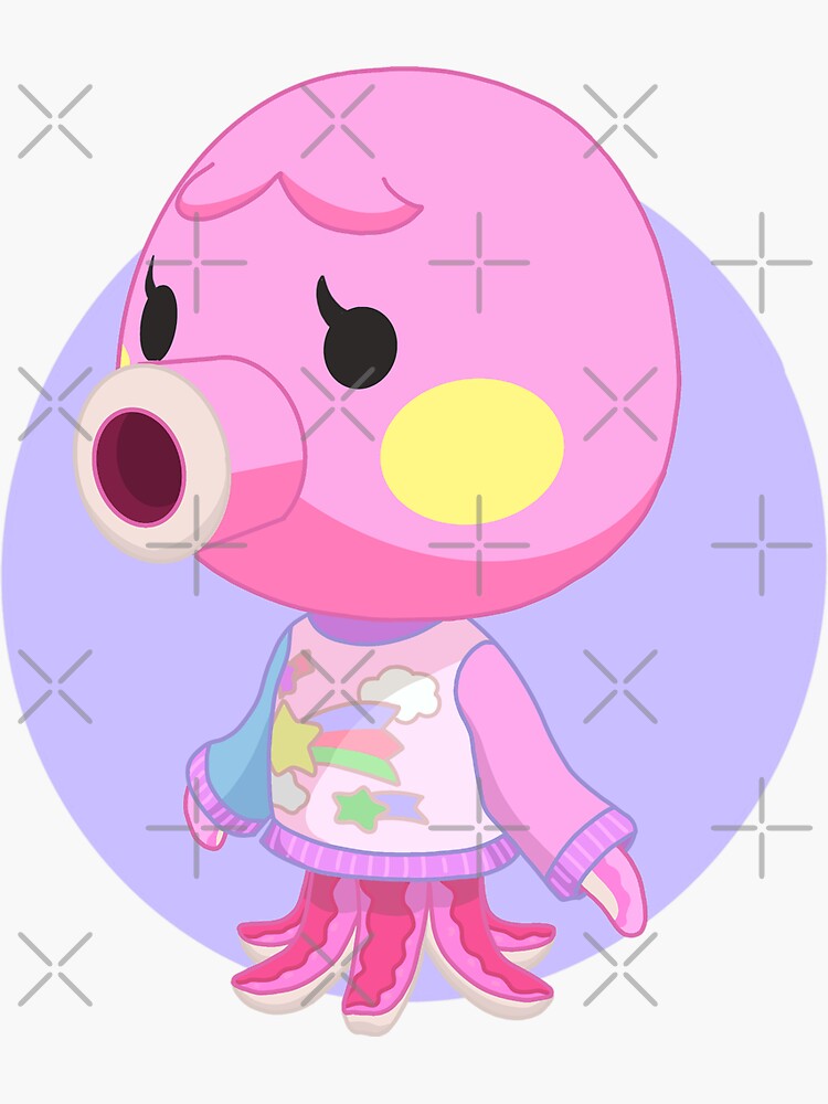 "Marina Octopus" Sticker for Sale by LittleSmarthy | Redbubble