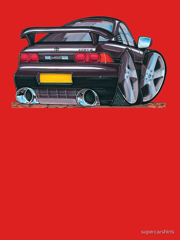 "Toyota MR2 Caricature" T-shirt for Sale by supercarshirts | Redbubble ...