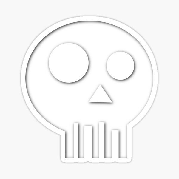 "Shadow Skull" Sticker for Sale by cannibaljp | Redbubble