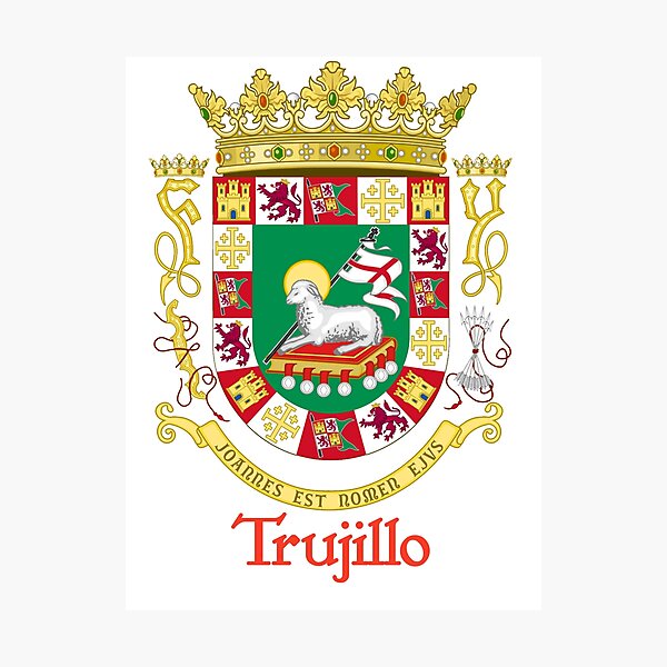 Lámina fotográfica «Escudo de Trujillo de Puerto Rico» de carpediem6655 ...