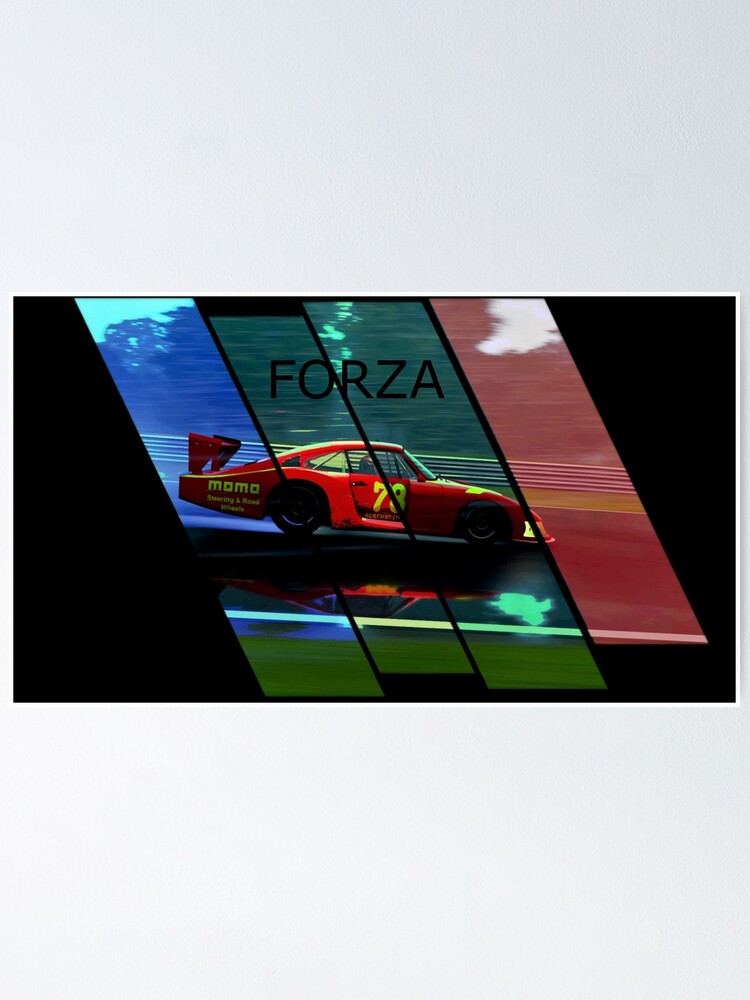 "Forza" Poster for Sale by innyawindow | Redbubble