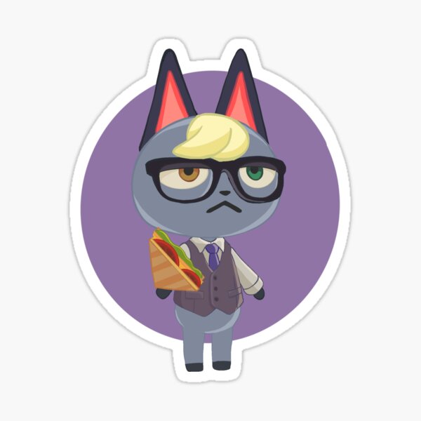 "Raymond Cat" Sticker for Sale by LittleSmarthy | Redbubble