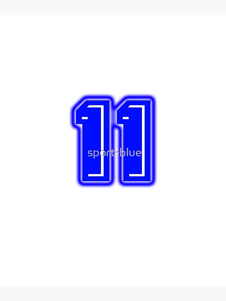 Blue Number 11