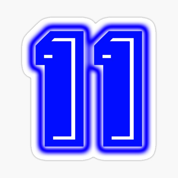 Blue Number 11