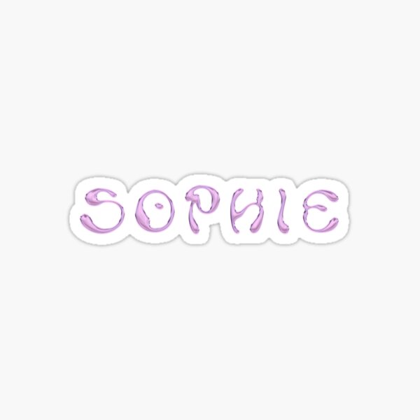 "Sophie" Sticker for Sale by edisr00 | Redbubble