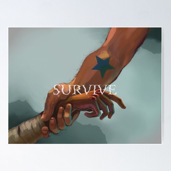 "Survive" Poster for Sale by hongmunmu | Redbubble