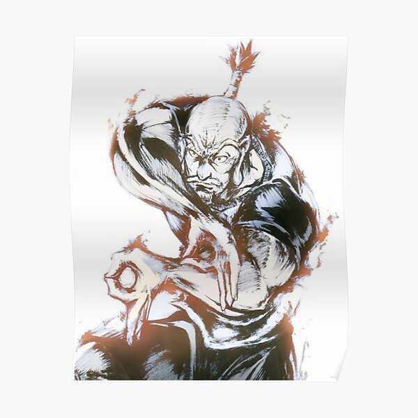 "Isaac Netero" Poster for Sale by Animefire | Redbubble