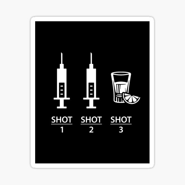 "Shots" Sticker for Sale by Kyuubi713 | Redbubble