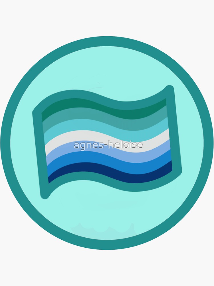 "Gay, mlm pride flag " Sticker for Sale by agnes-heloise | Redbubble