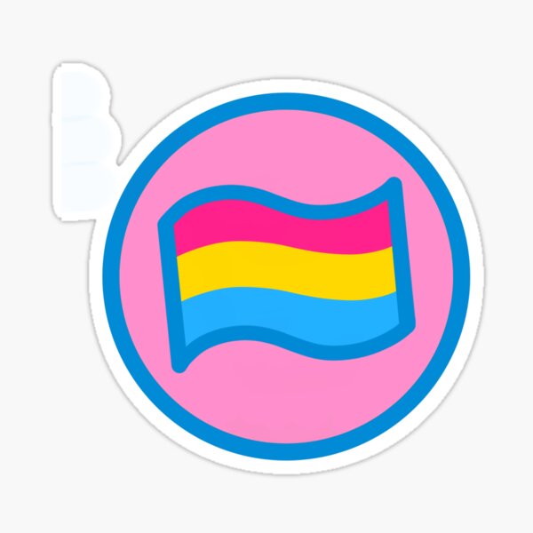 Pansexual Pride Flag Sticker For Sale By Agnes Heloise Redbubble