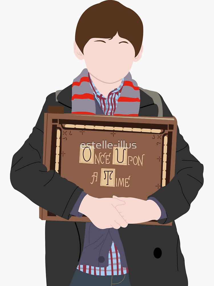 "Once upon a time (Henry)" Sticker by estelle-illus | Redbubble