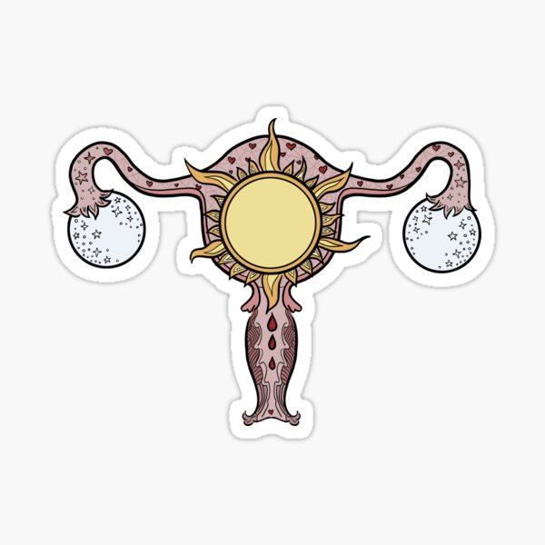 "Uterus" Sticker for Sale by laineregen | Redbubble