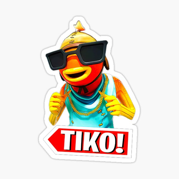 Tiko Fish Stickers | Redbubble