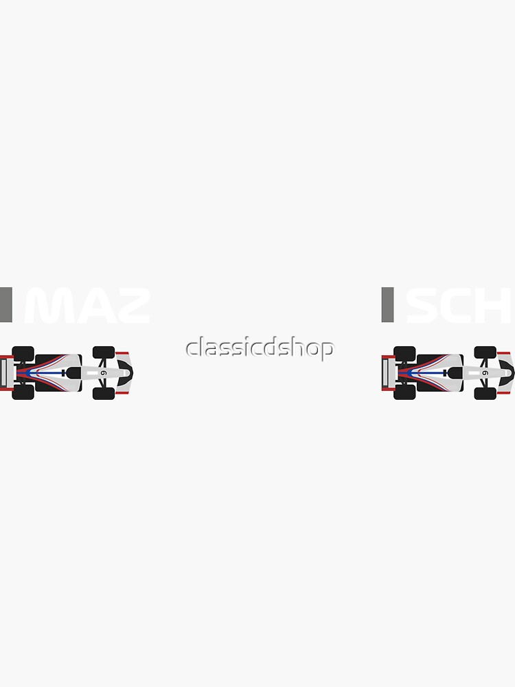 "f1 HAAS team" Sticker for Sale by classicdshop | Redbubble