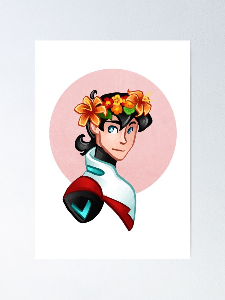 "Keith Flower Crown" Poster for Sale by rscottdraws | Redbubble
