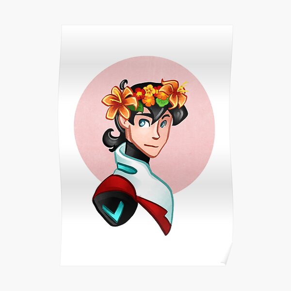 "Keith Flower Crown" Poster for Sale by rscottdraws | Redbubble