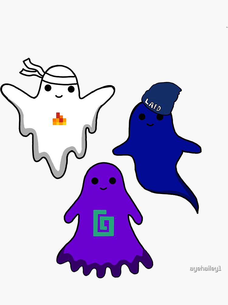 "dsmp ghost fiances" Sticker for Sale by ayehailey1 | Redbubble
