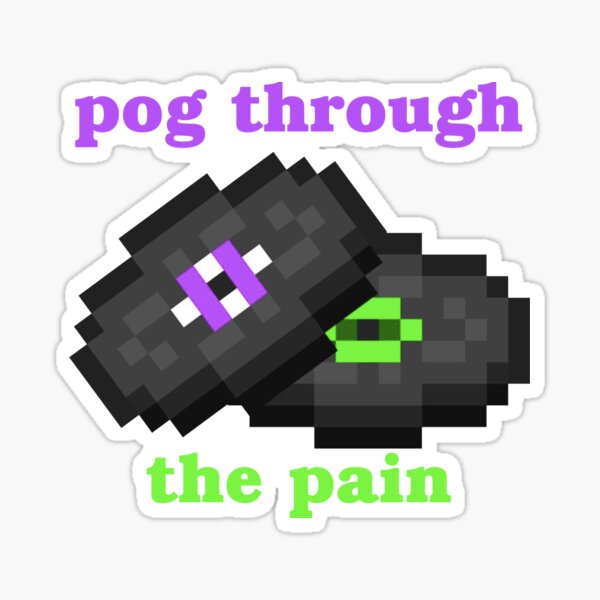 "Poggers " Sticker for Sale by selez | Redbubble