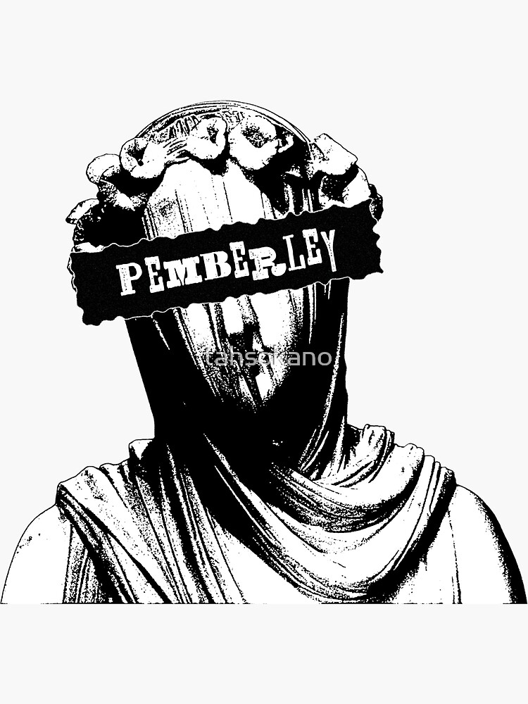 "Pemberley Statue Sticker" Sticker for Sale by tahsokano | Redbubble