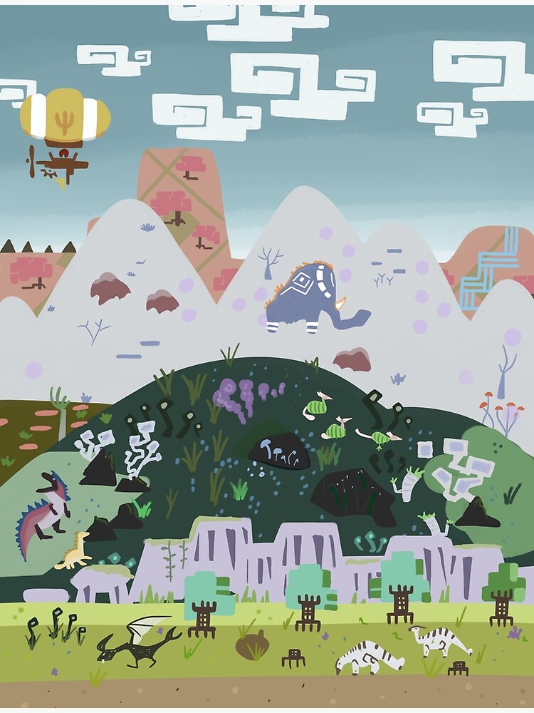 "MHU Loading Screen" Art Print for Sale by niymi | Redbubble