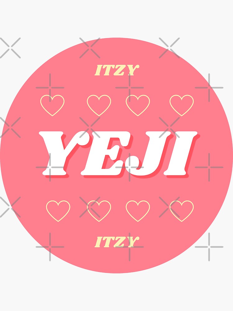 "Itzy Yeji" Sticker for Sale by p20designs | Redbubble