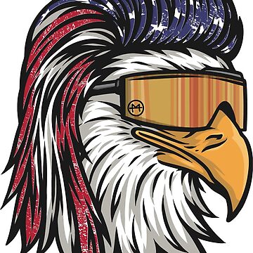 "Eagle Mullet USA" Magnet for Sale by DeerMulletShop | Redbubble