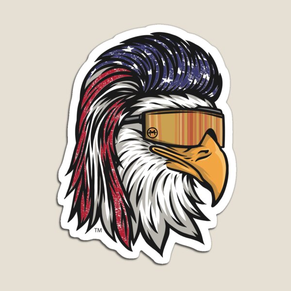 "Eagle Mullet USA" Magnet for Sale by DeerMulletShop | Redbubble