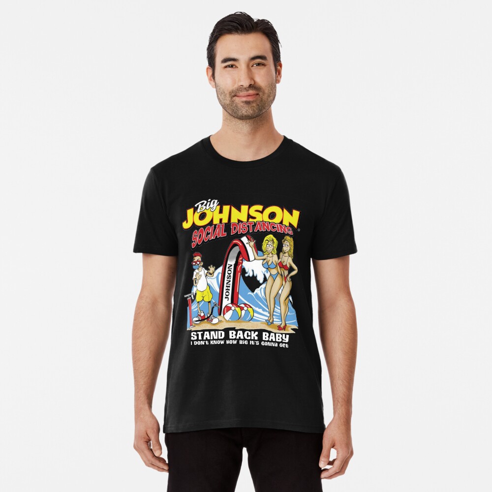 "Big Johnson Classic" Sticker for Sale by RiseAlex | Redbubble