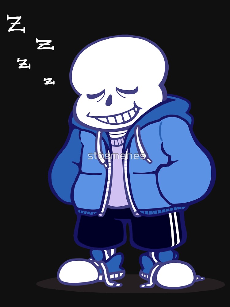 "Sans" T-shirt for Sale by stosmenes | Redbubble | undertale t-shirts ...