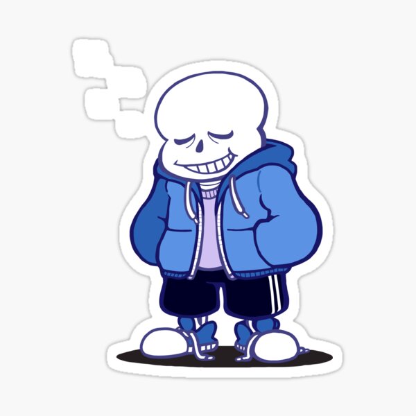 "Sans" Sticker for Sale by stosmenes | Redbubble
