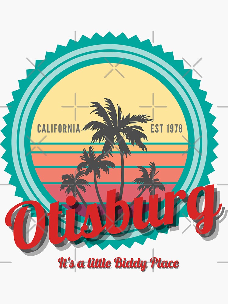 "Otisburg" Sticker for Sale by INFIDEL | Redbubble
