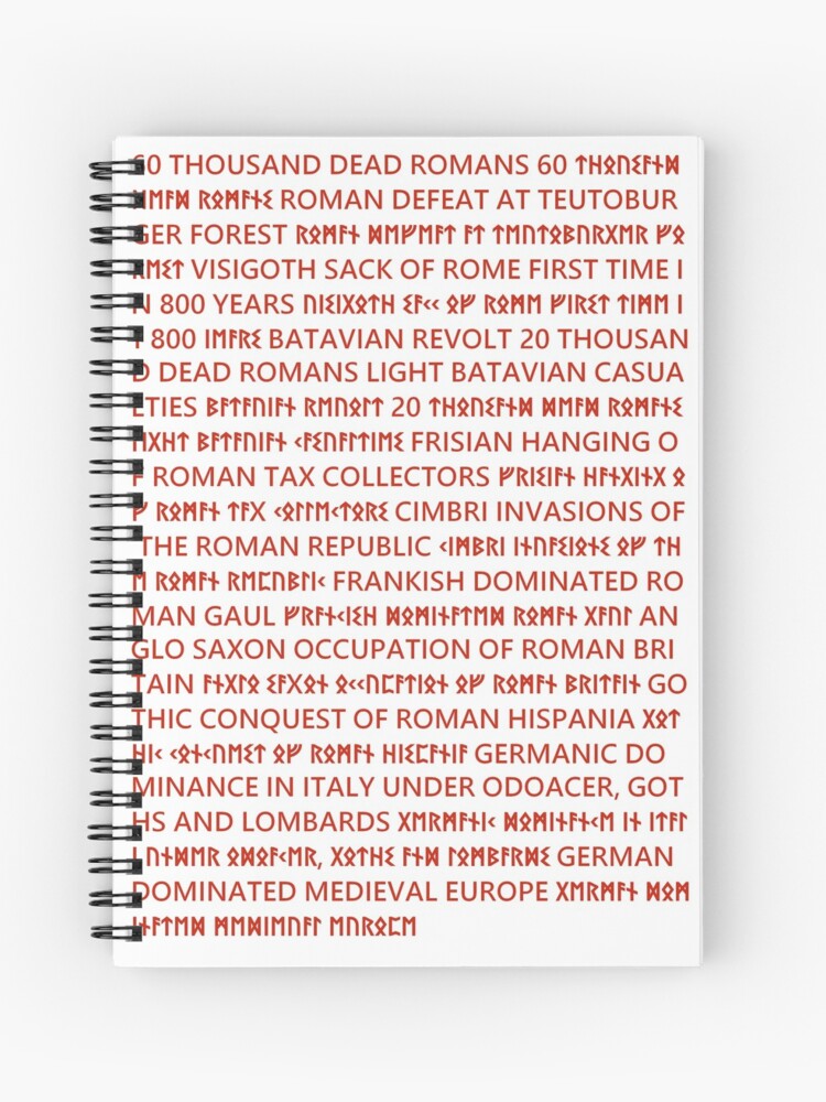 "Chinese Copypasta but Germanic" Journal by saschka01 | Redbubble