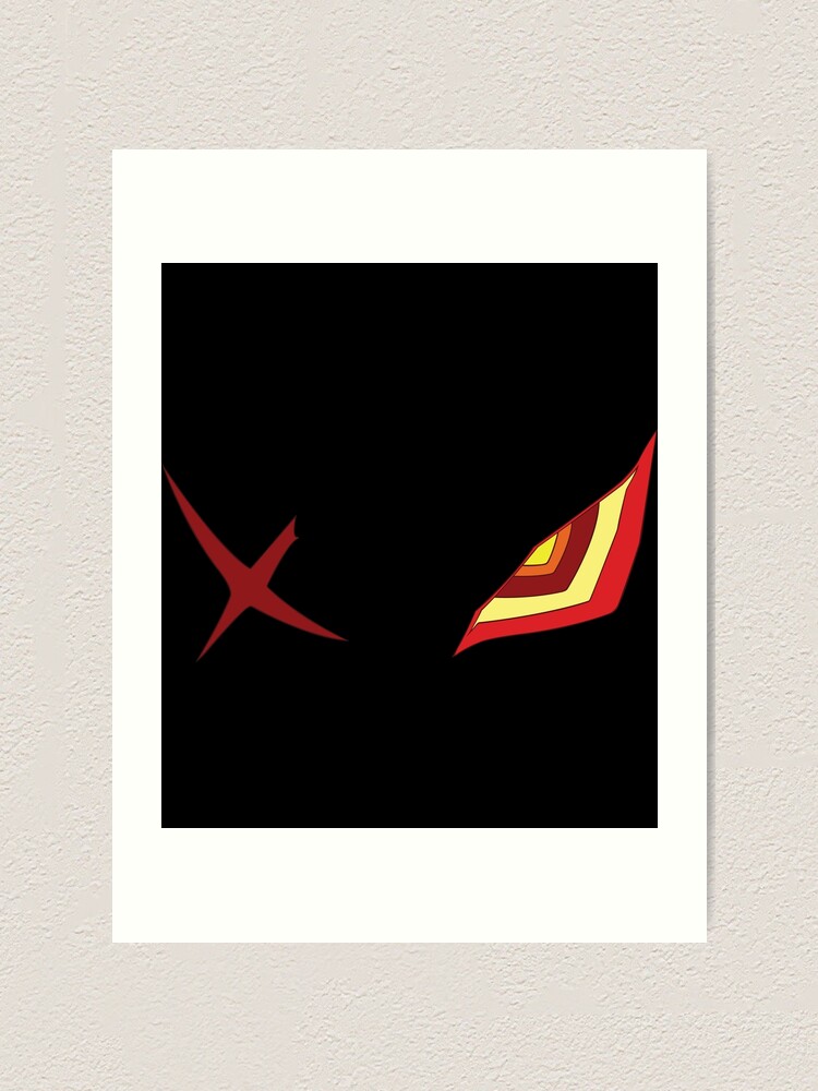 "Kill la Kill Senketsu Eye" Art Print for Sale by seyd-art | Redbubble