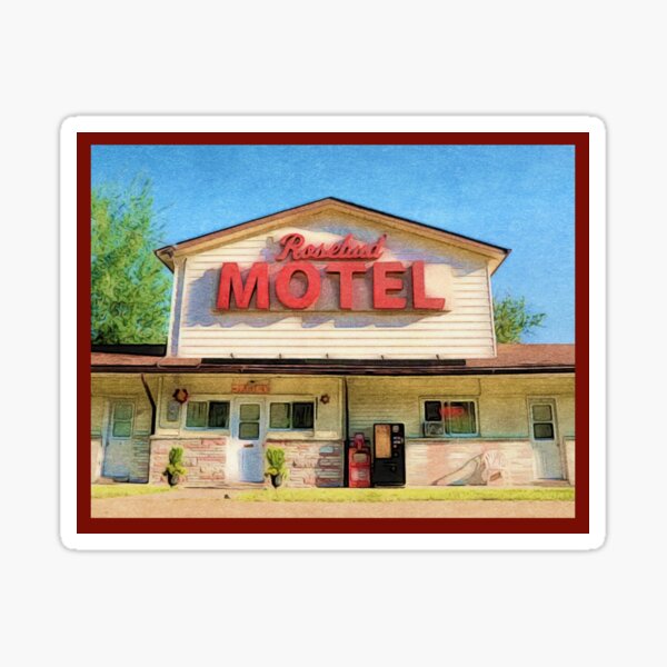 "Roadside motel, vintage motel, retro motel, humorous tacky motel ...