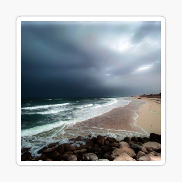 "#UAE Ocean view " Sticker for Sale by shemmastyle | Redbubble
