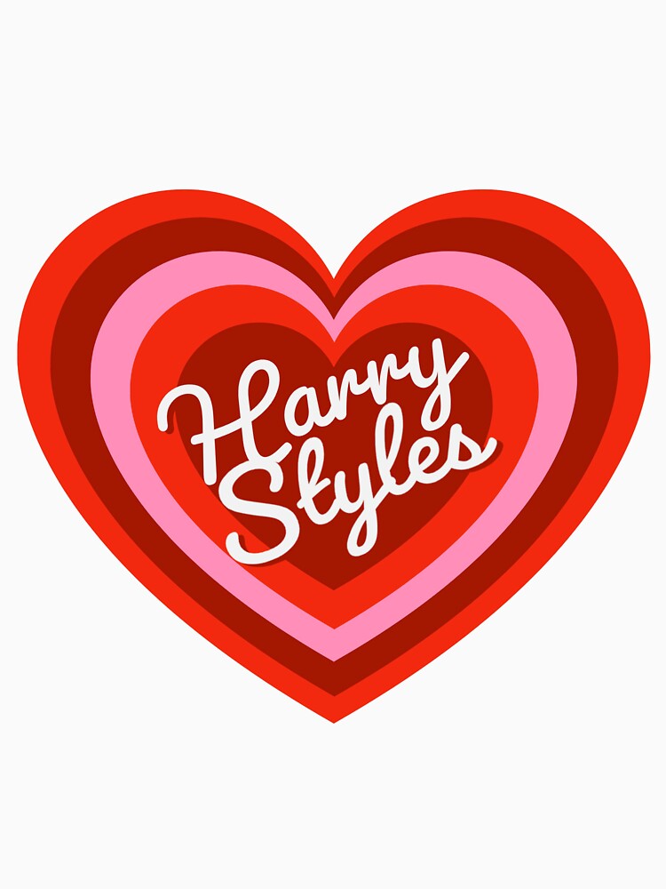 "harry styles heart" T-shirt for Sale by sofiamarieee | Redbubble ...