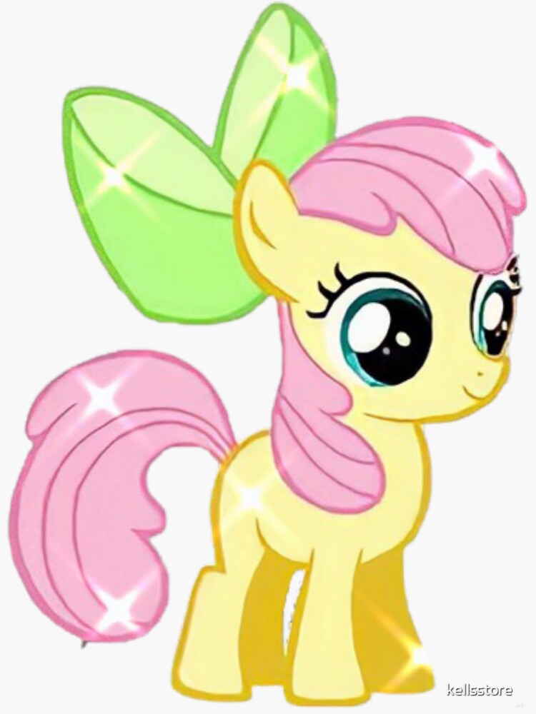 "baby fluttershy" Sticker by kellsstore | Redbubble