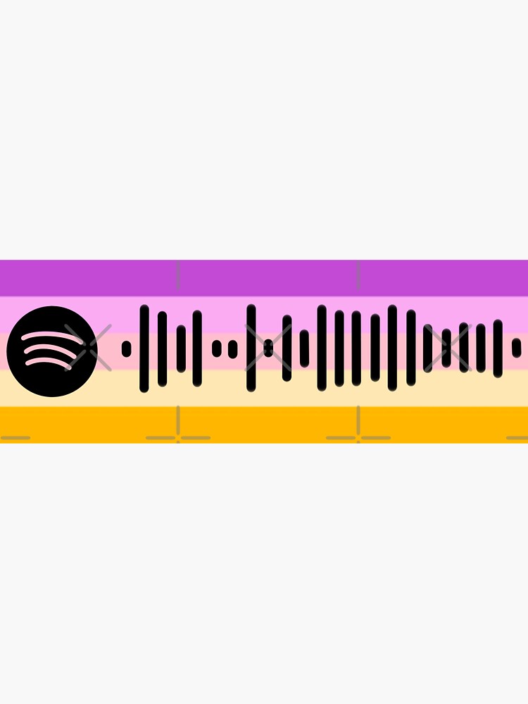 "girls by girl in red Spotify Code Trixic" Sticker by keatonposada ...