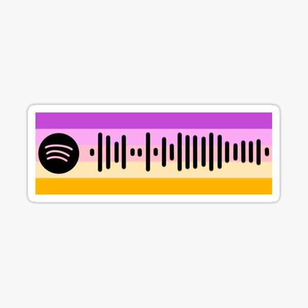 "girls by girl in red Spotify Code Trixic" Sticker by keatonposada ...