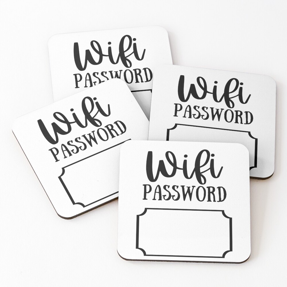 "Wifi Password" Sticker for Sale by meredith4446 | Redbubble