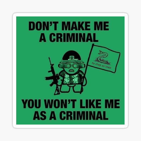 "Moons Out Goons Out" Sticker for Sale by BR1776 | Redbubble