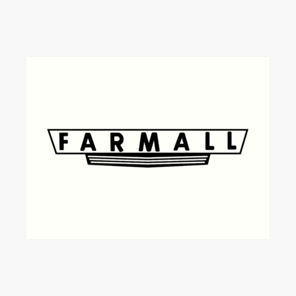 "TRACTOR-FARMALL IH LOGO" Art Print for Sale by DanyelleWilke | Redbubble