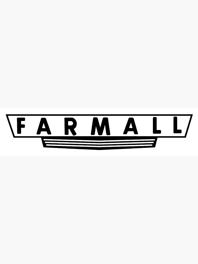 "TRACTOR-FARMALL IH LOGO" Art Print for Sale by DanyelleWilke | Redbubble